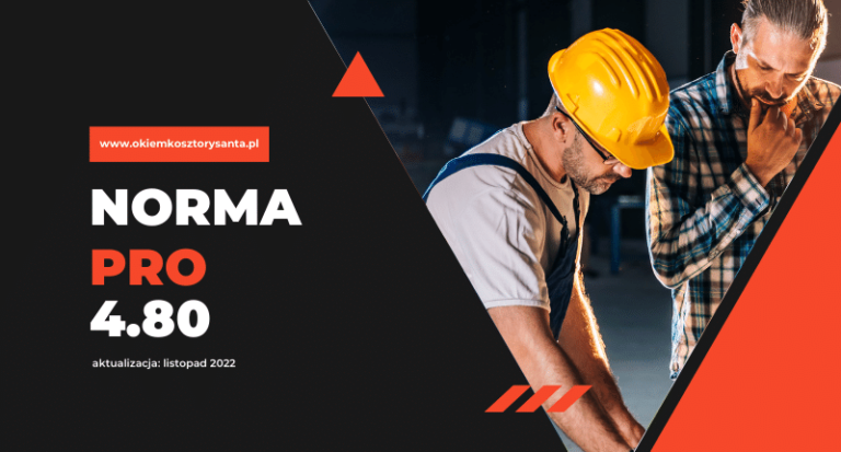Aktualizacja programu Norma PRO do nowej wersji 4.80